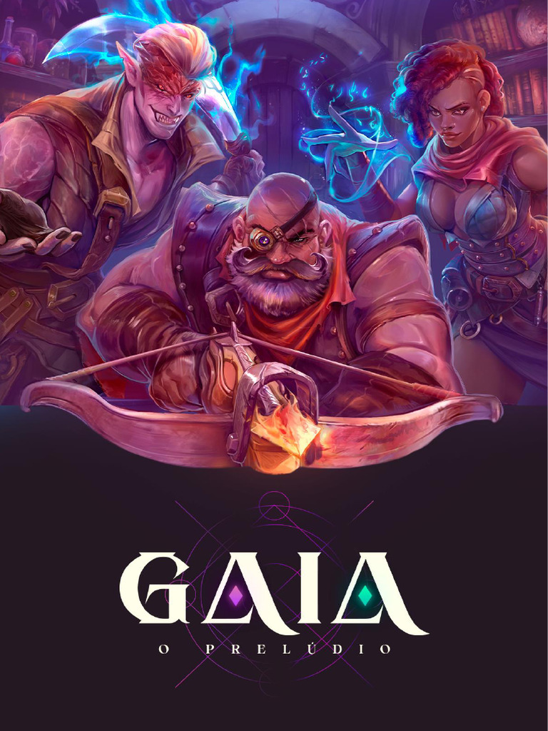 Gaia - O Prelúdio - Manual Beta 2.0 | PDF | Jogos de RPG