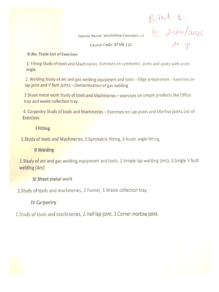 Workshop Concept Note& Course Outline | PDF