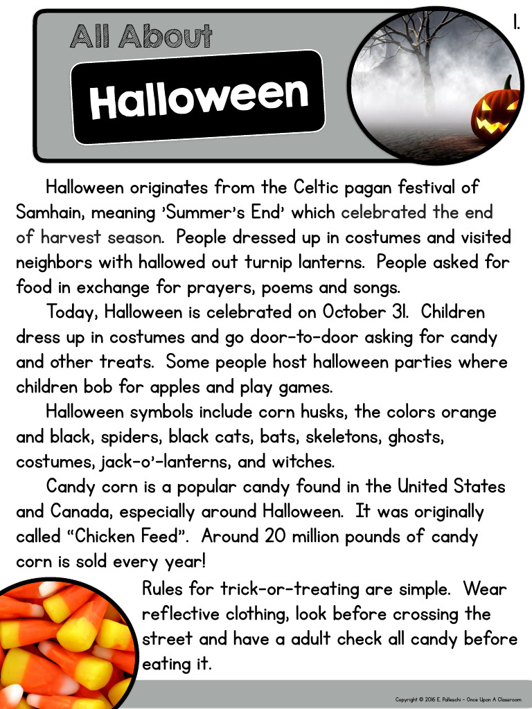 Halloween Passage | PDF