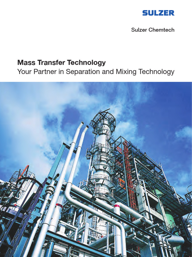 Sulzer MTT Overall Brochure | PDF | Oil Refinery | Distillation