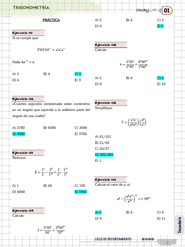 Sistemas de Medición Angular - Práctica | PDF