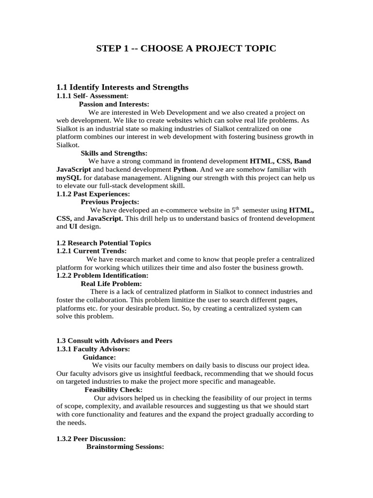 Step 1 | PDF | Web Development | Cyberspace