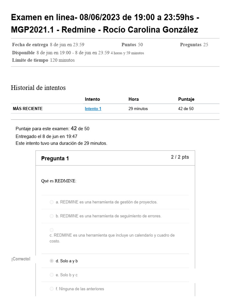Examen en linea- 08_06_2023 de 19_00 a 23_59hs - MGP2021.1 - Redmine ... Examen en linea- 08_06_2023 de 19_00 a 23_59hs - MGP2021.1 - Redmine ...