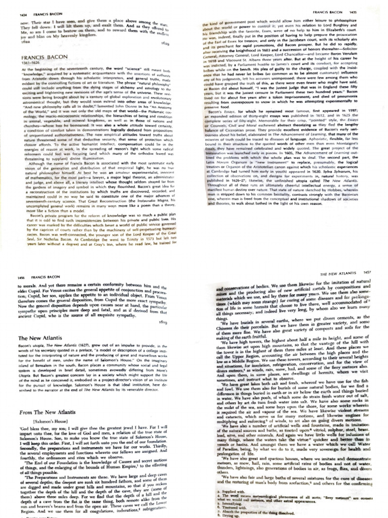 Seen.: Bacon | PDF | Francis Bacon