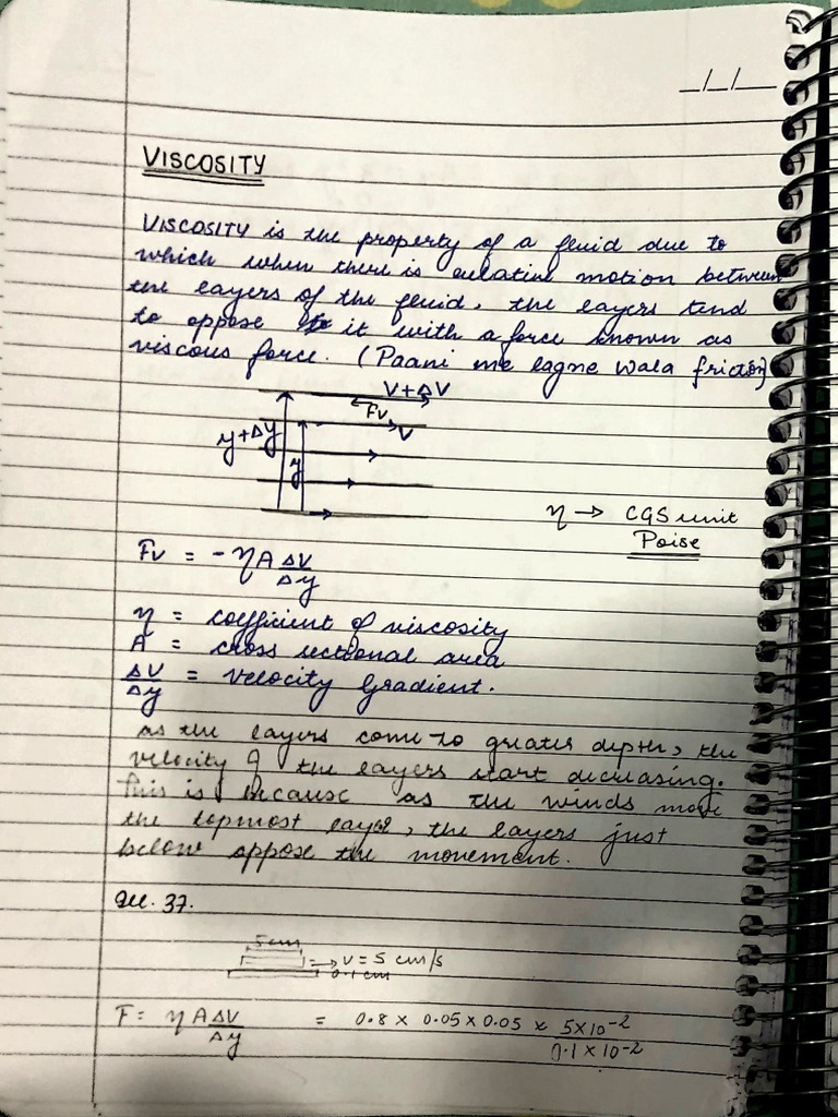 Ps Notes Fluids 2 | PDF