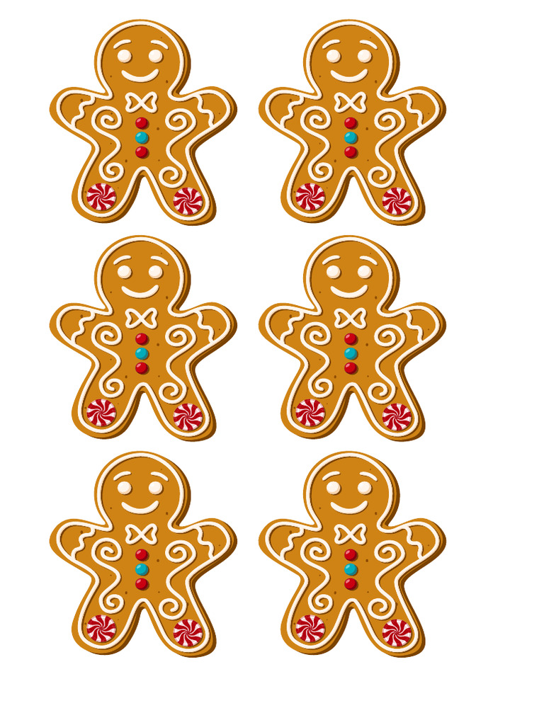 Green Basic Gingerbread Cookie Coloring Worksheet for Students.pdf | PDF