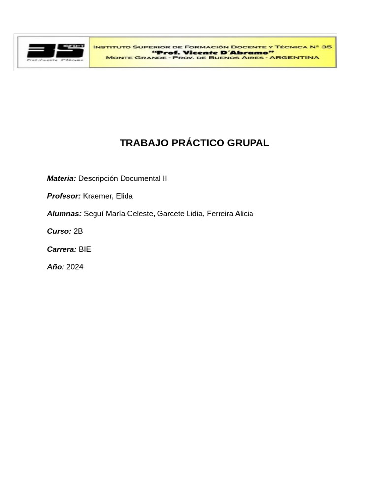 TP Grupal Mapas Descripcion - V4 | PDF | Mapa | Bibliotecas