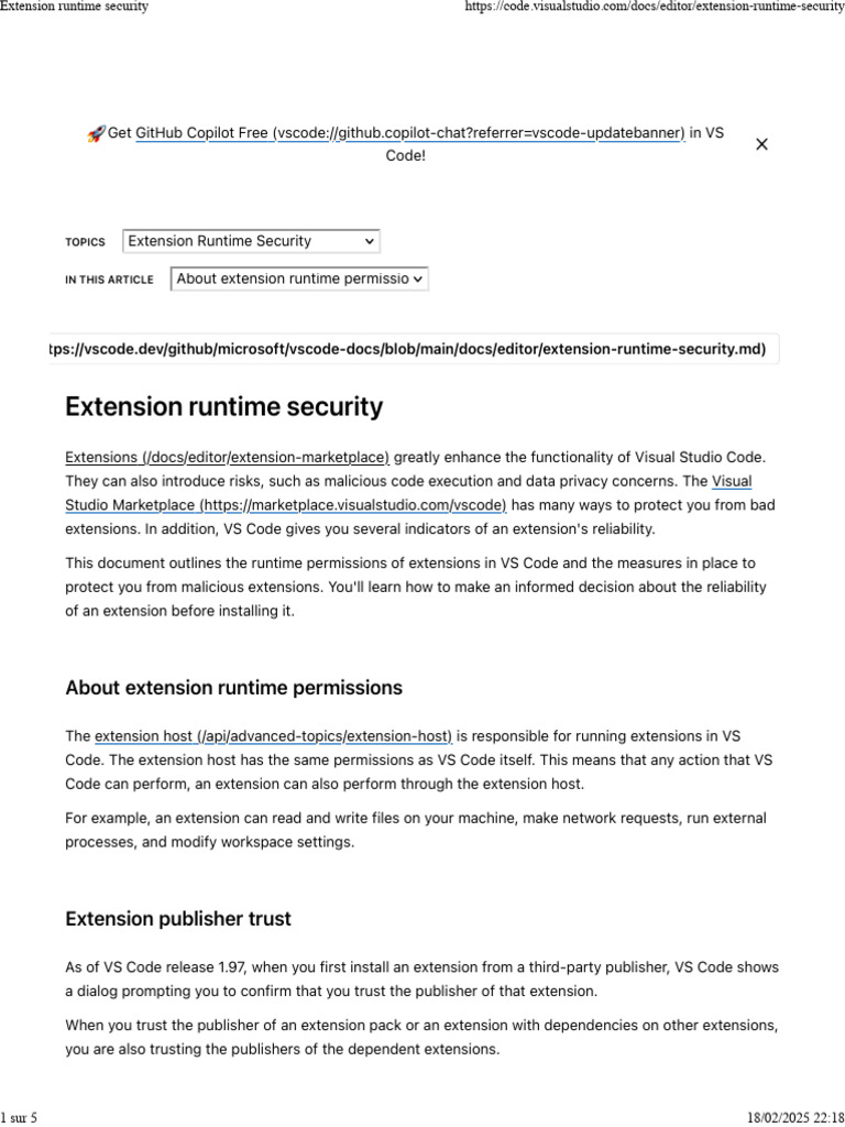 03-Extension Runtime Security | PDF | Antivirus Software | Malware