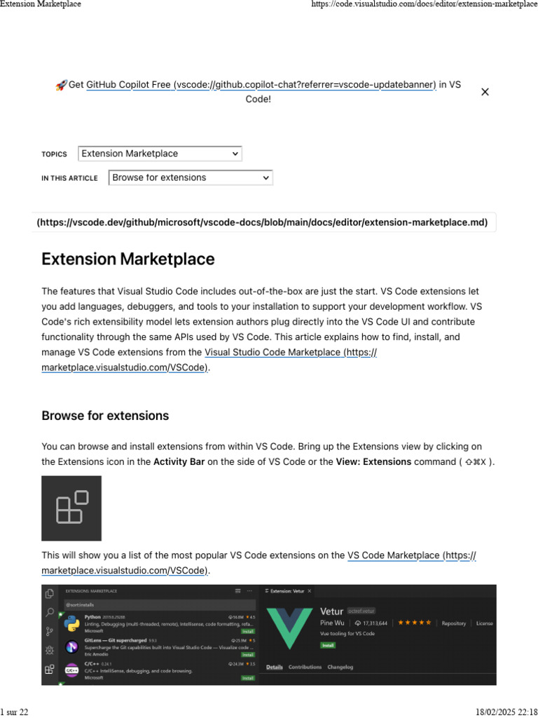 02-Extension Marketplace | PDF | Command Line Interface | Software Engineering