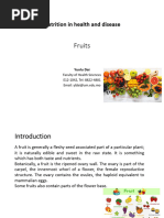 Fruit and Vegetable Nutrition Tier List | PDF | Vegetables | Vitamin