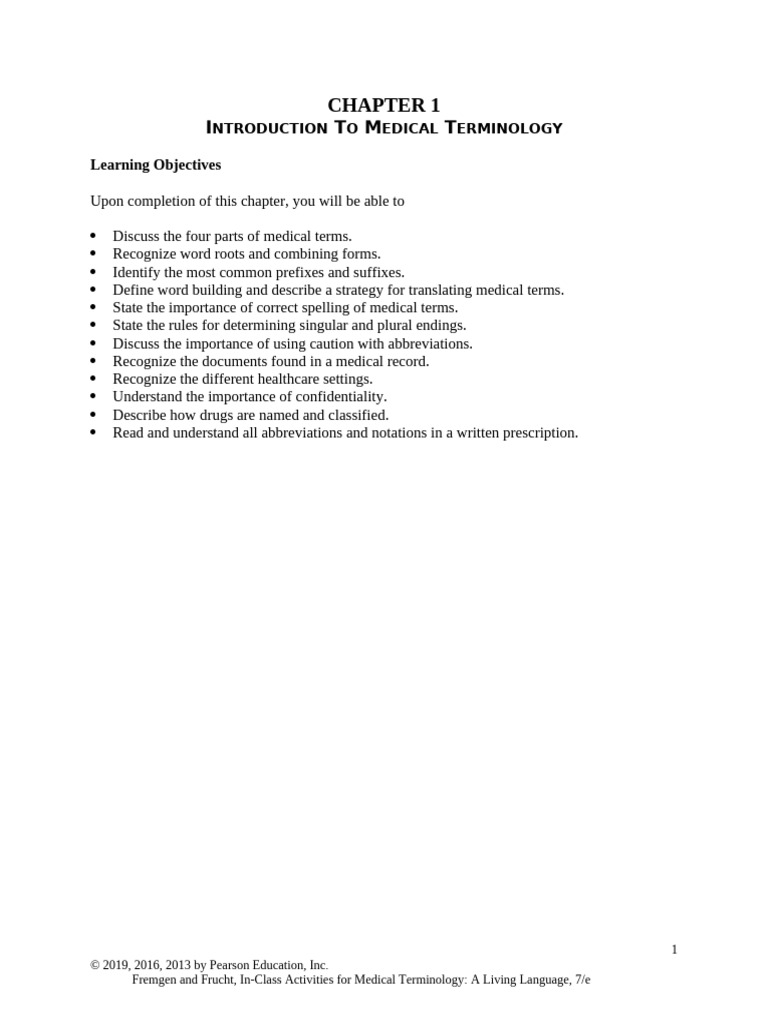 In-Class Activities - ch01 | PDF | Medical Diagnosis | Patient