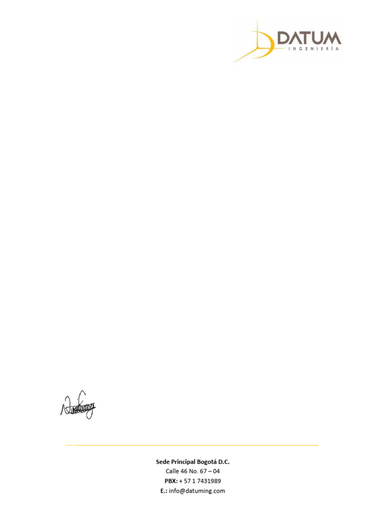 Cotizacion Datum | PDF | Soporte técnico