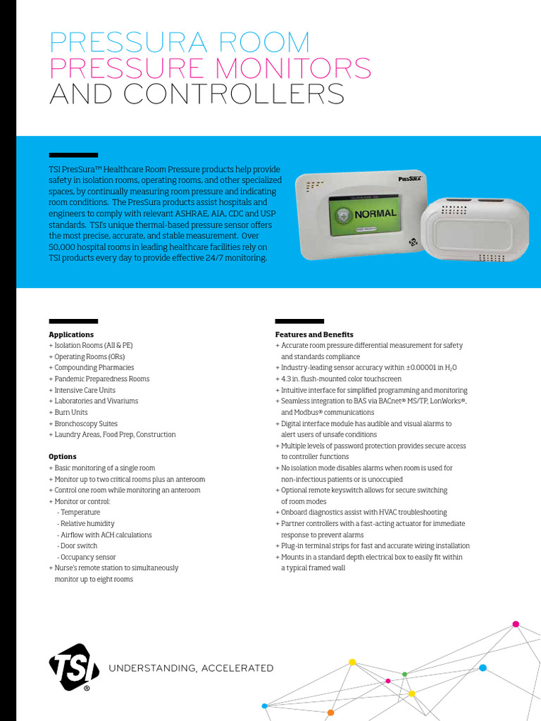 ROOM PRESSURE MONITOR - TECHNICAL PRESENTATION | PDF | Pressure ...