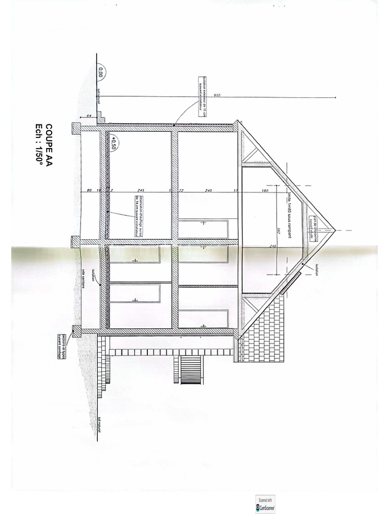 Coupe AA Ech 1.50 | PDF