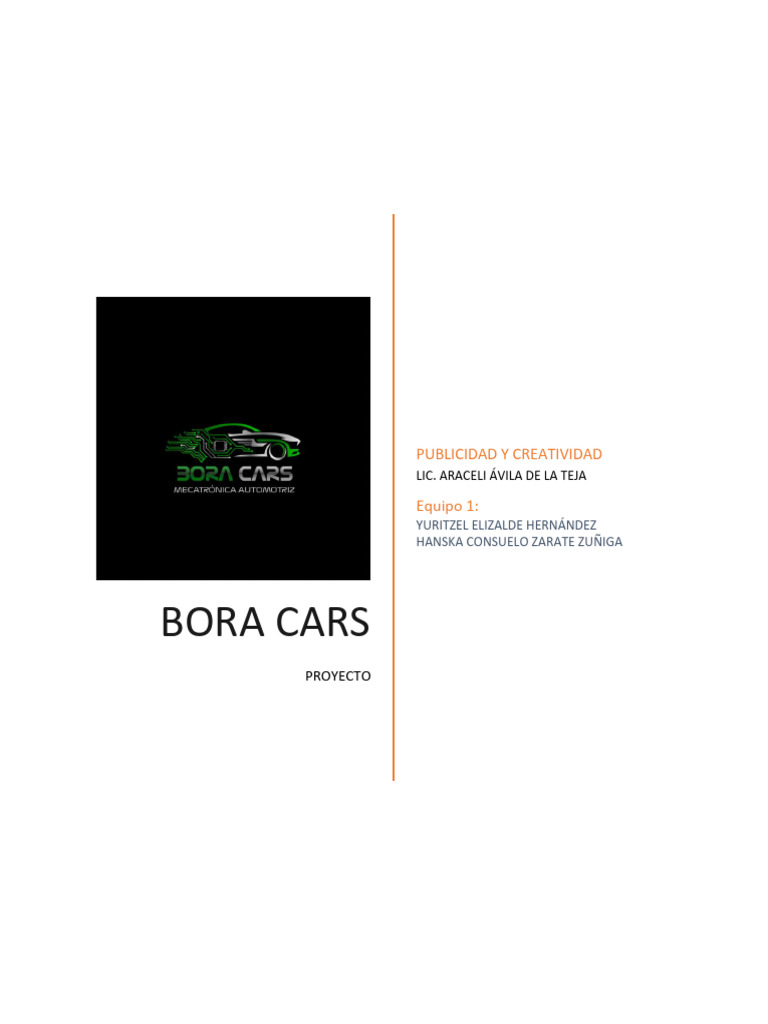 Taller Mecánico Bora Cars en Pachuca | PDF | Calidad (comercial ...