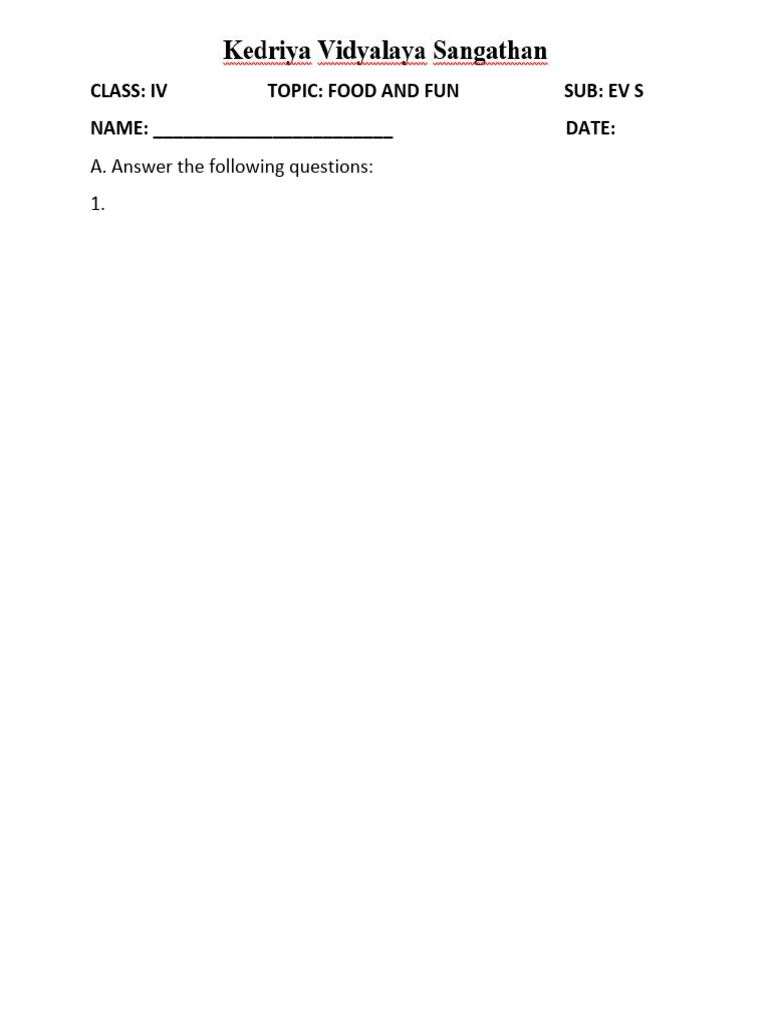 Unit 21 Food and Fun | PDF