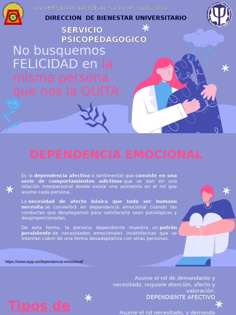Dependencia Emocional | PDF | Amor | Las emociones