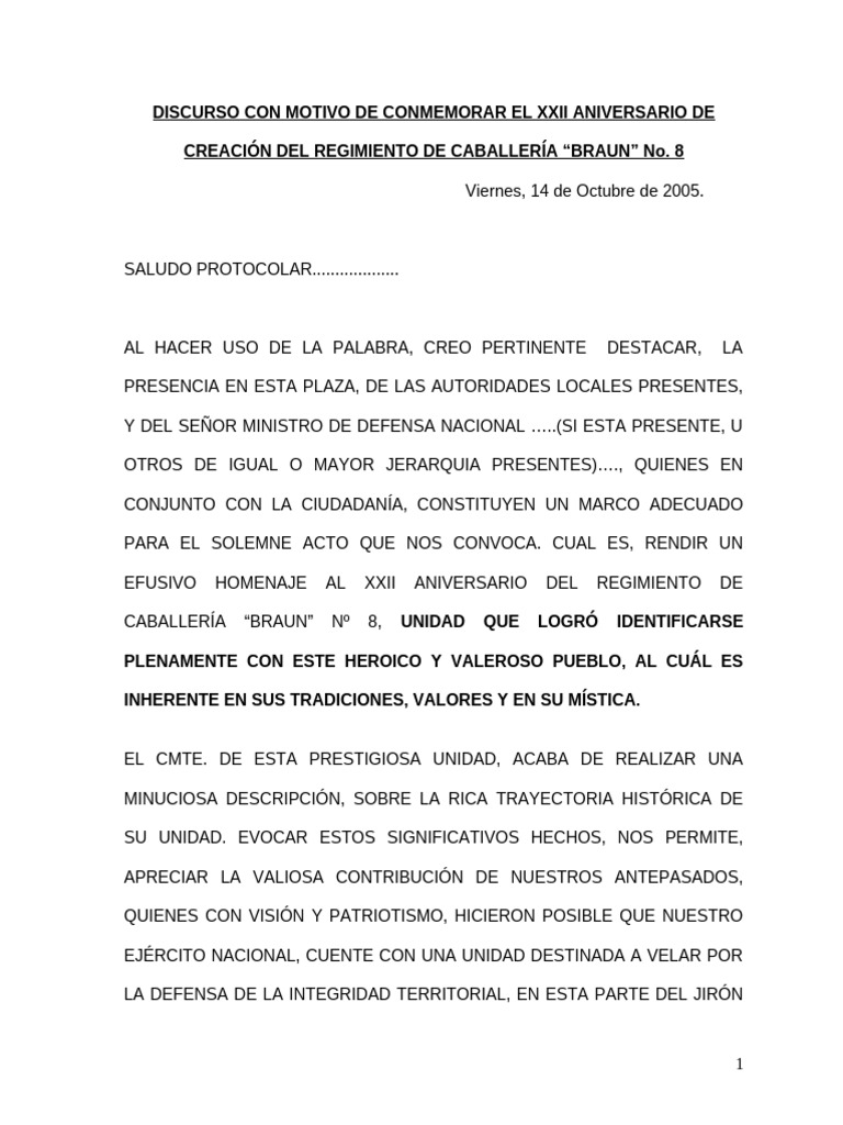 Aniversario RC-8 Braun | PDF | Bolivia