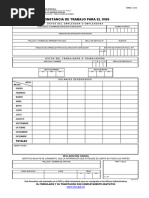 Formato 14 - 100 IVSS | PDF