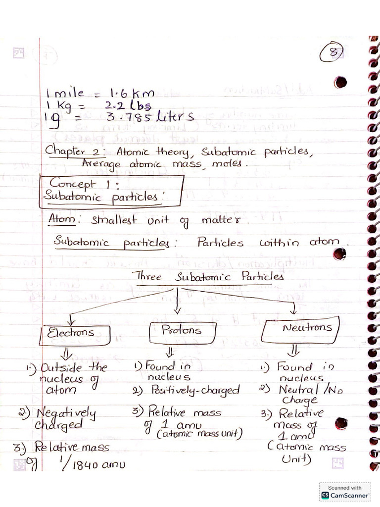 Chapter 2 Notes | PDF