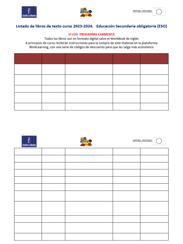 Libros de Texto ESO 2023-2024 | PDF | Ciencias fisicas | Ciencias Naturales
