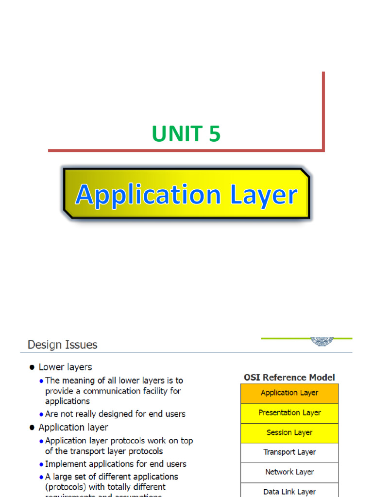 Unit 5 - Part 1 - Copmuter - Network Sem 6 | PDF | Domain Name System | Domain Name