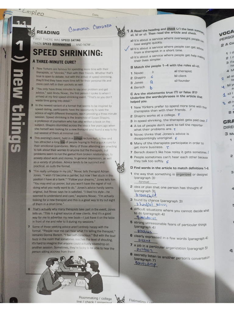 workbook unit 1 | PDF