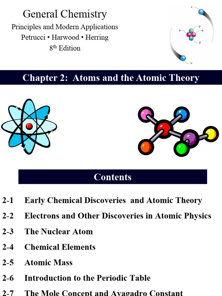 Ch02-1 | PDF | Atomic Nucleus | Atoms