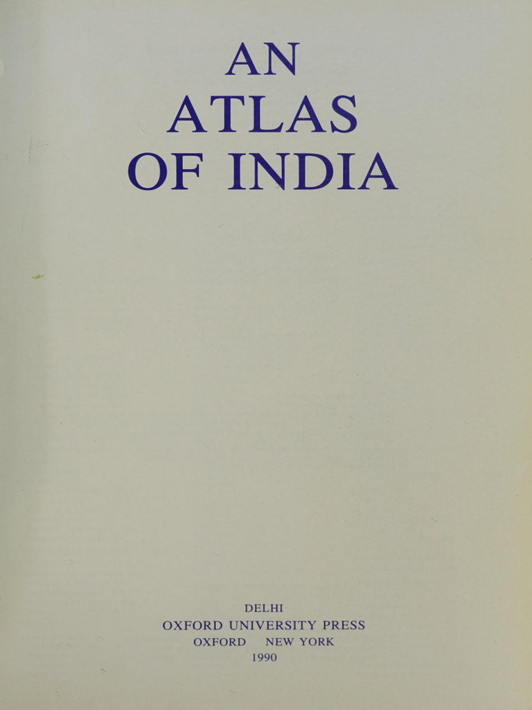 An Atlas of India | PDF