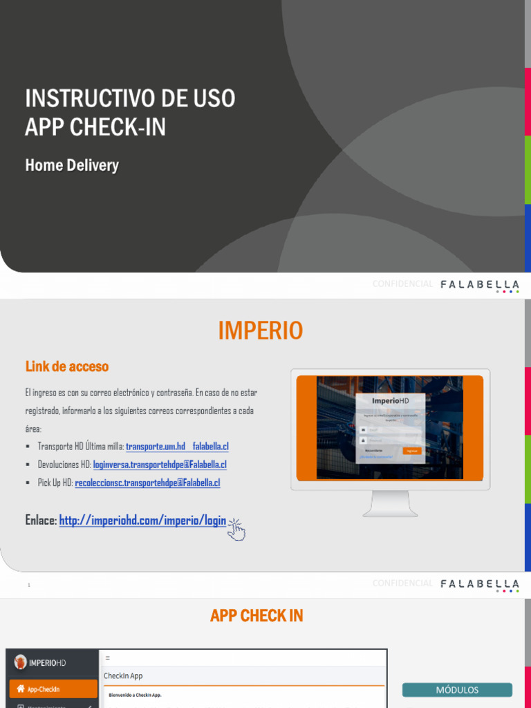 Capacitación - App Check In2 | PDF | Informática
