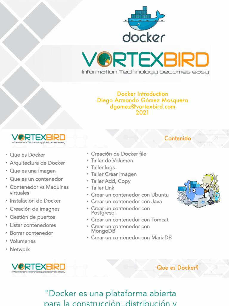 Introduccion A Docker 1 | PDF | Linux | Redes de computadoras