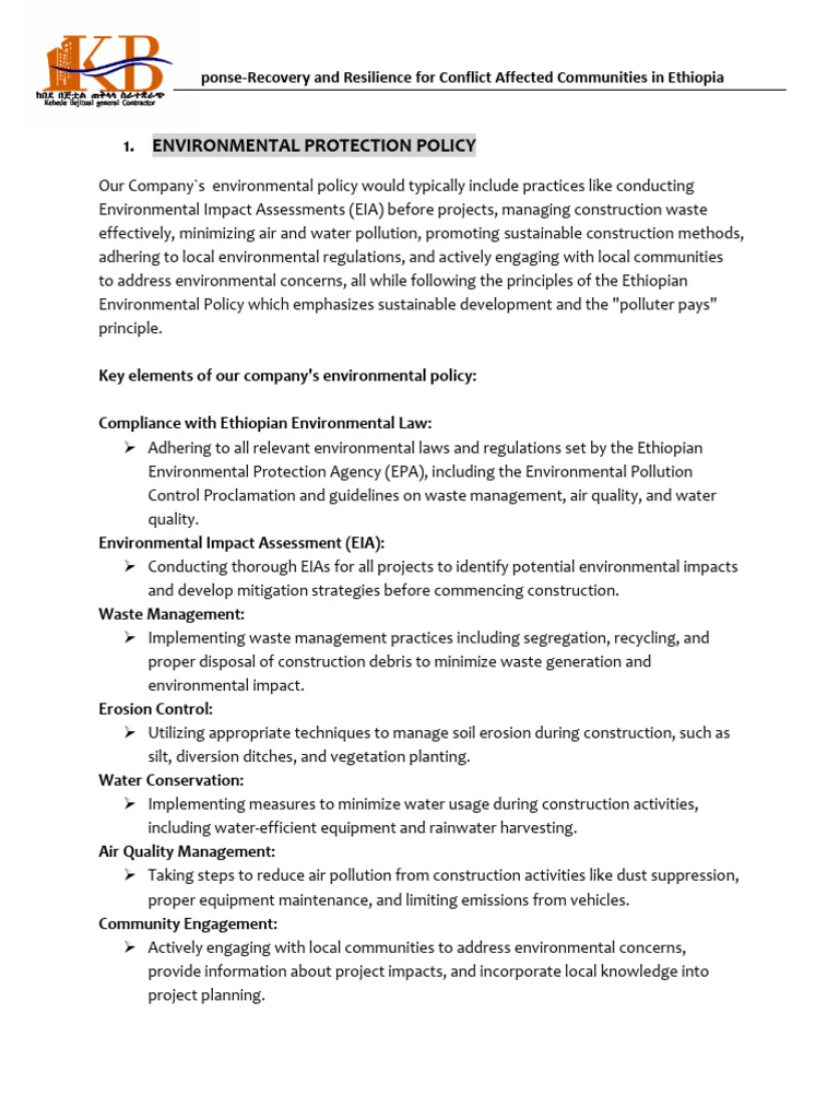 Ataye Environment and Health | PDF | Waste Management | Occupational ...