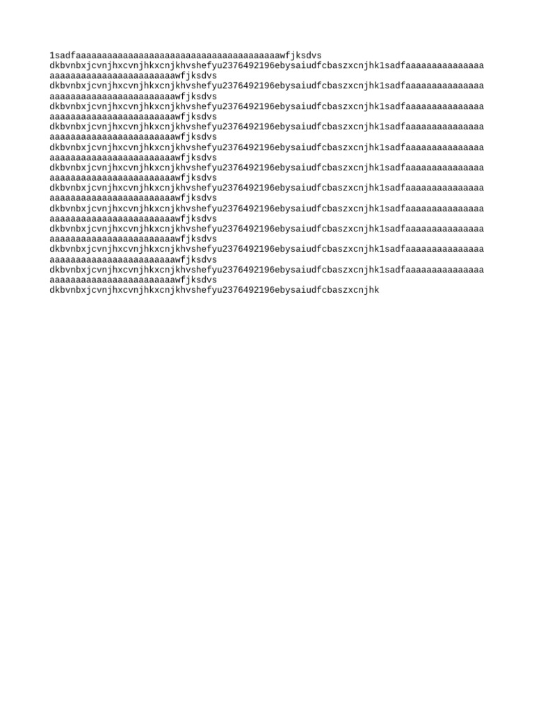 Random Text Generator Output | PDF