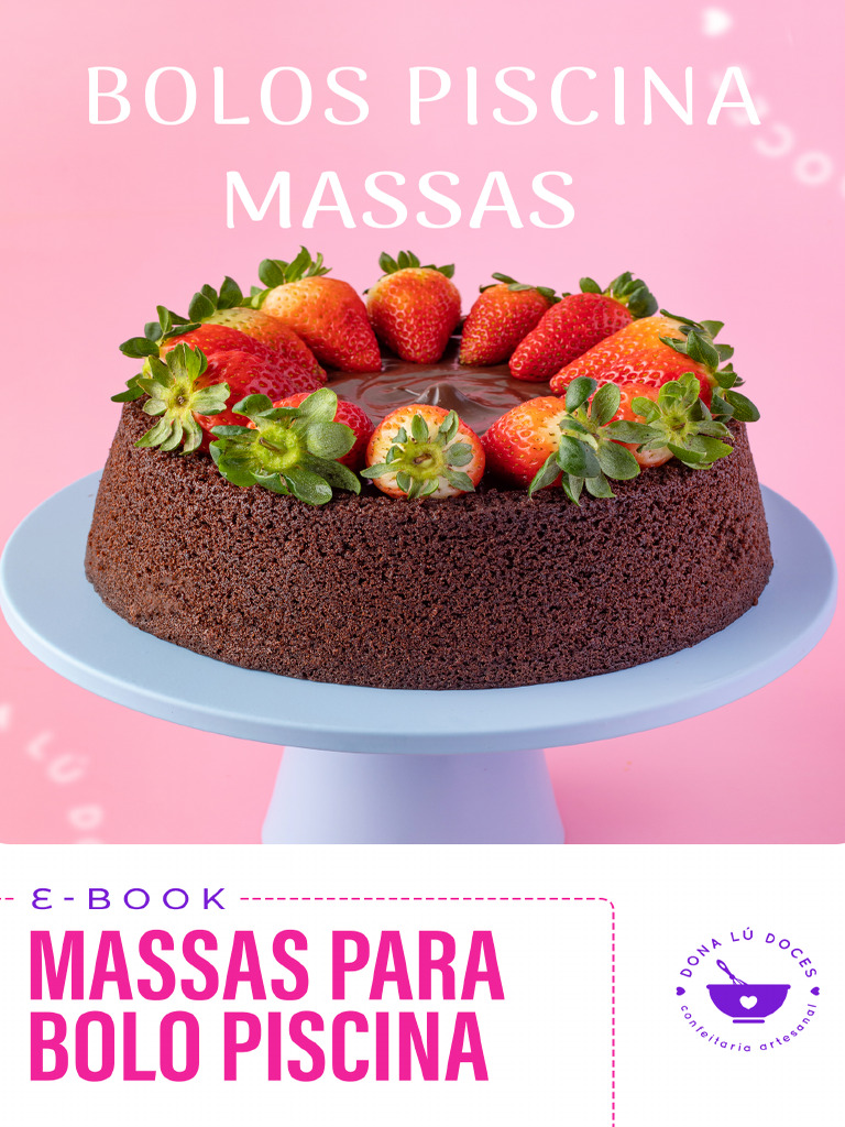 Receitas de Bolos Piscina Decorados | PDF | Chocolate | Pães