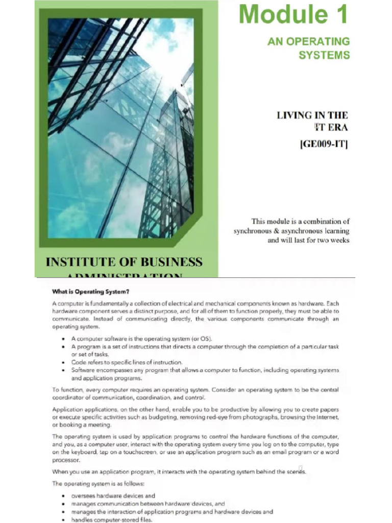 LESSON 1 - IT (2) | PDF