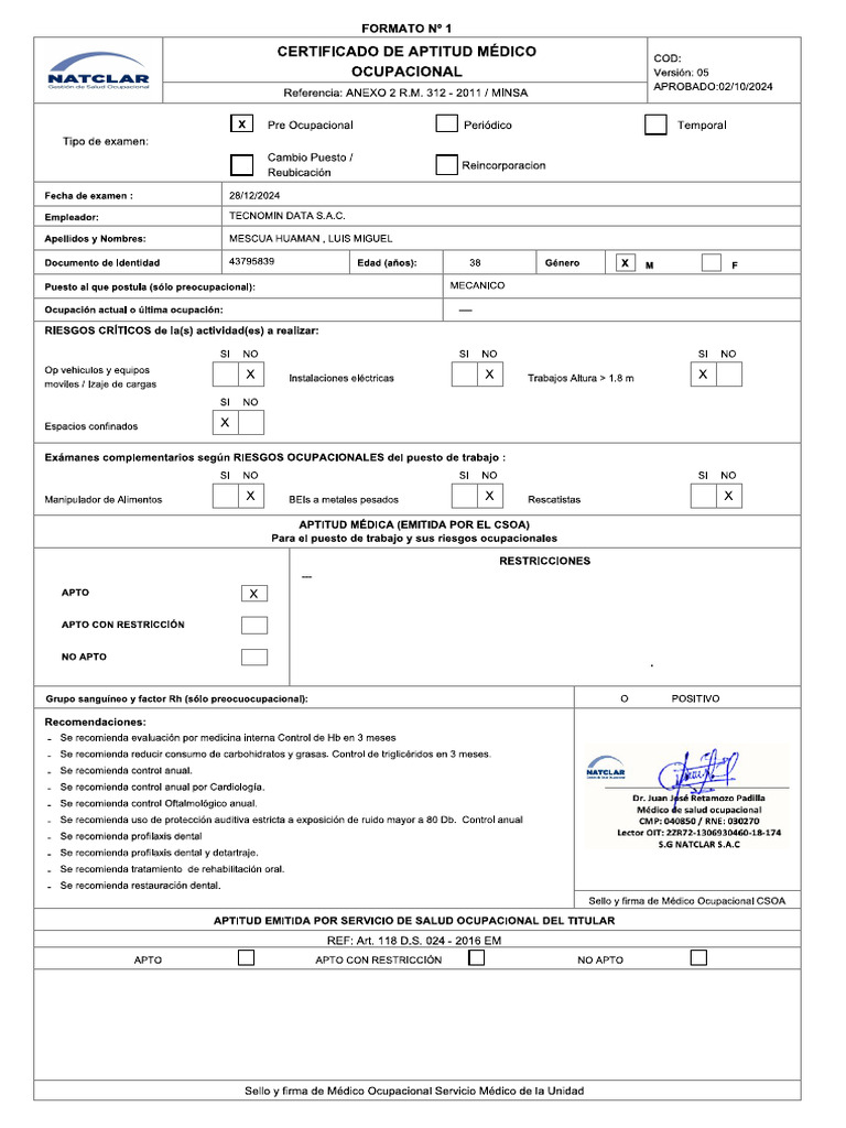 MESCUA HUAMAN, LUIS MIGUEL_INGRESO+ALTURA | PDF