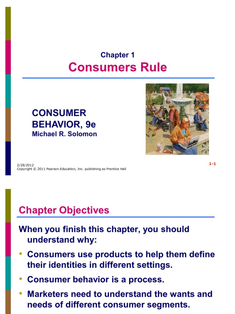 Consumer Behavior by Michael R. Solomon Cb09 Ppt01 | PDF | Consumer ...
