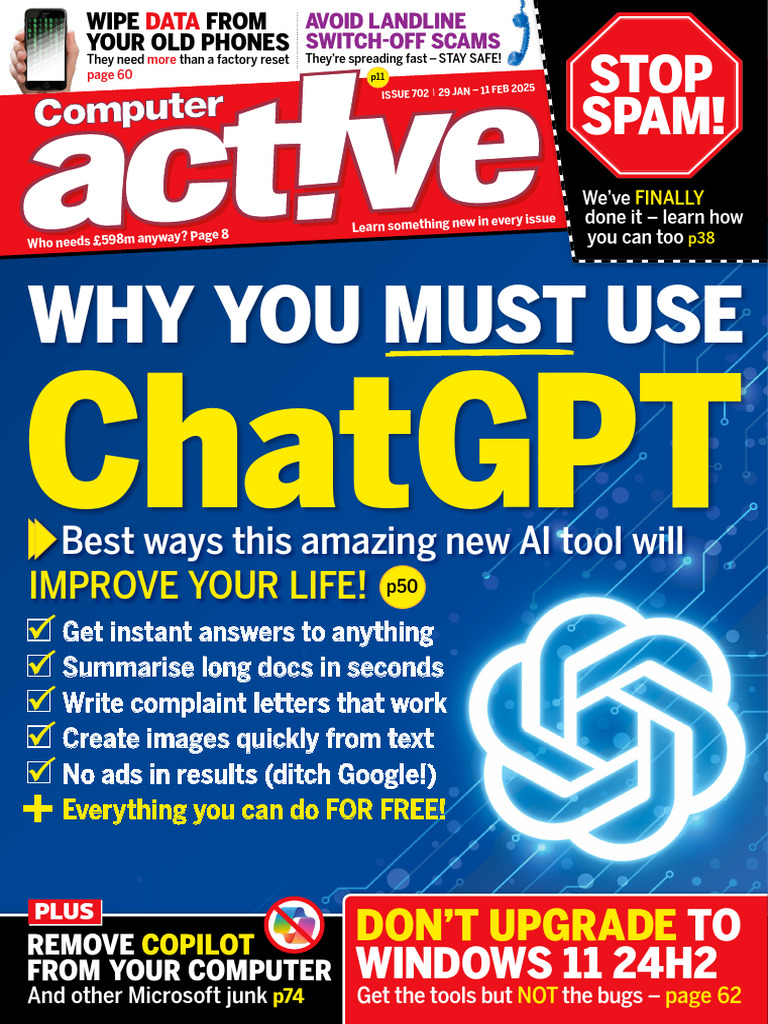 Computeractive Issue 702 29Jan11Feb2025 | PDF | Windows 10 | Microsoft ...