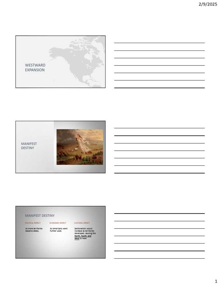 Manifest Destiny: Expansion and Impact | PDF | Texas Revolution | The ...