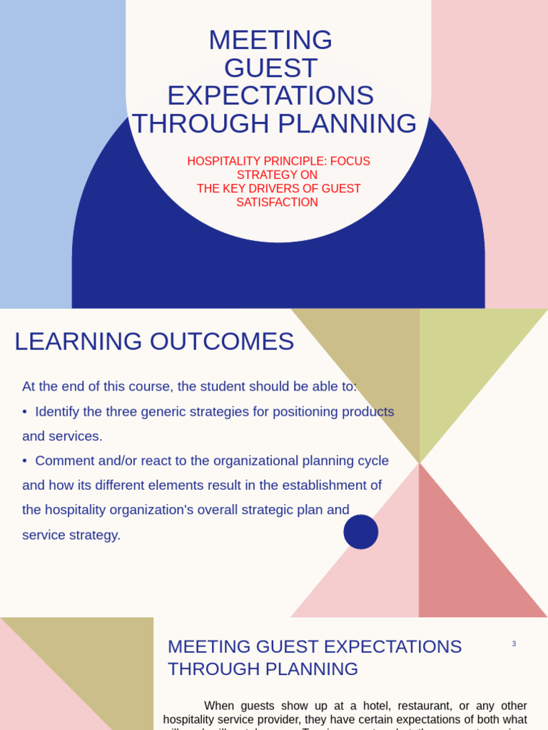 Meeting Guest Expectation | PDF | Marketing | Brand