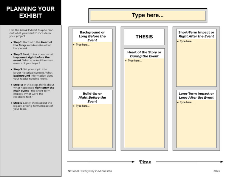 Exhibit Map - Blank and Guided (Updated Summer 2022) | PDF