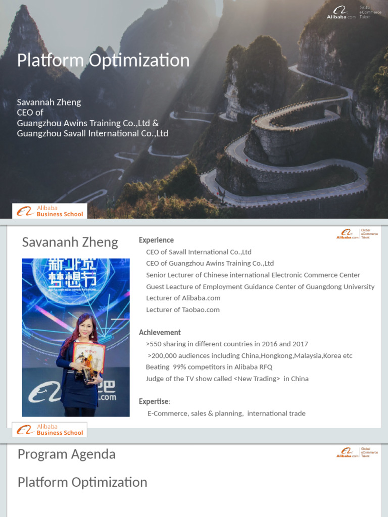 16. Day 4 - Platform Optimization (Savannah) | PDF | E Commerce ...