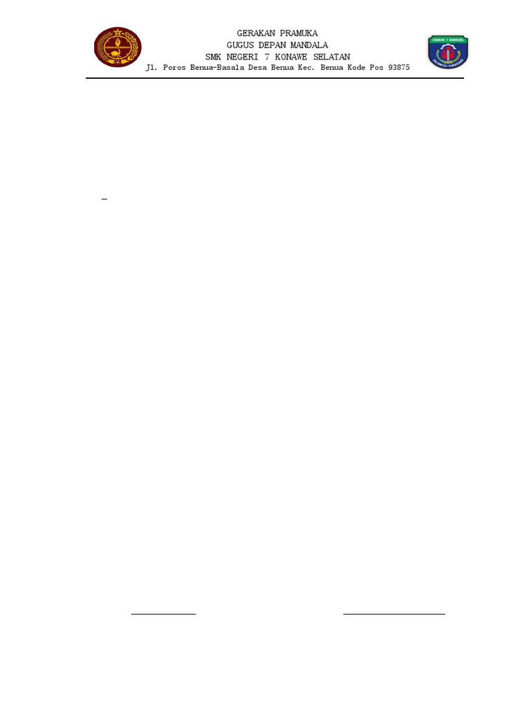 Surat Undangan Kak Bobi | PDF