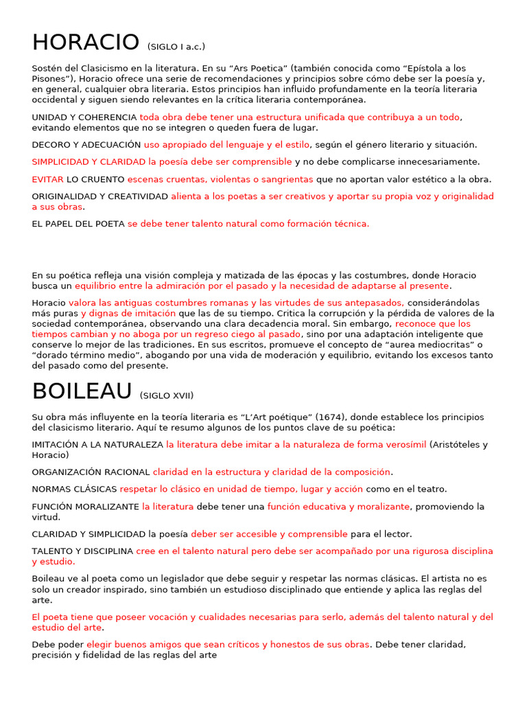 HORACIO | PDF