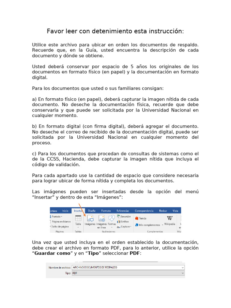 Documentación para Beca Socioeconómica | PDF | Pensión | Jubilación