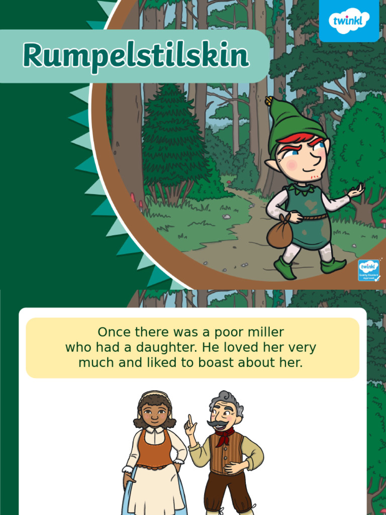 Rumpelstiltskin: A Fairy Tale Summary | PDF