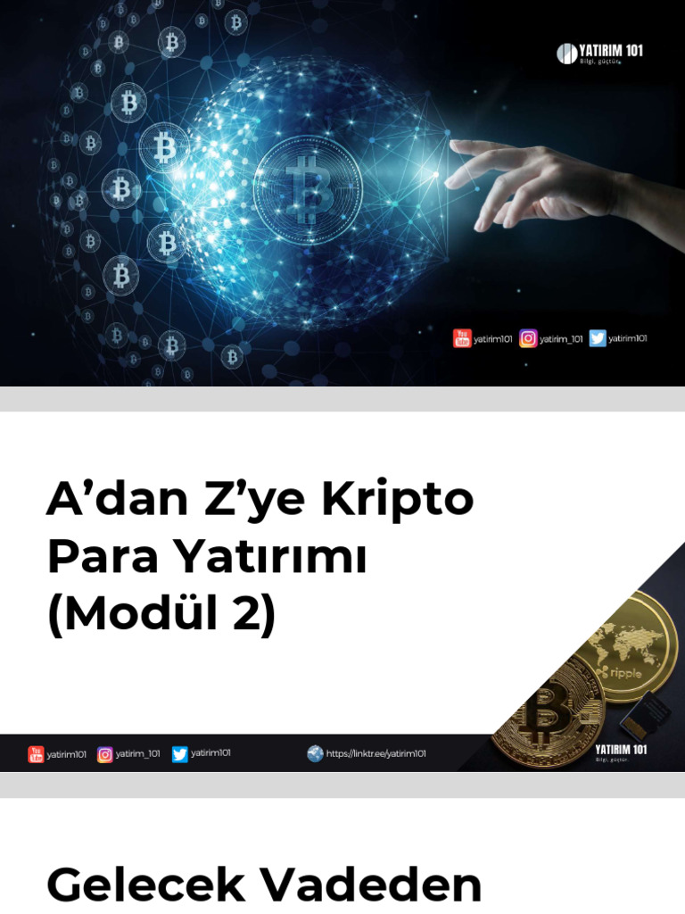 Gelecek+Vadeden+Kripto+Paraların+Bulunması | PDF