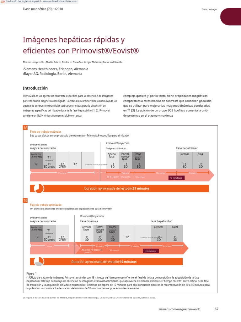 Magnetom Flash 70 - How I Do It Fast Efficient Liver Imaging Primovist ...