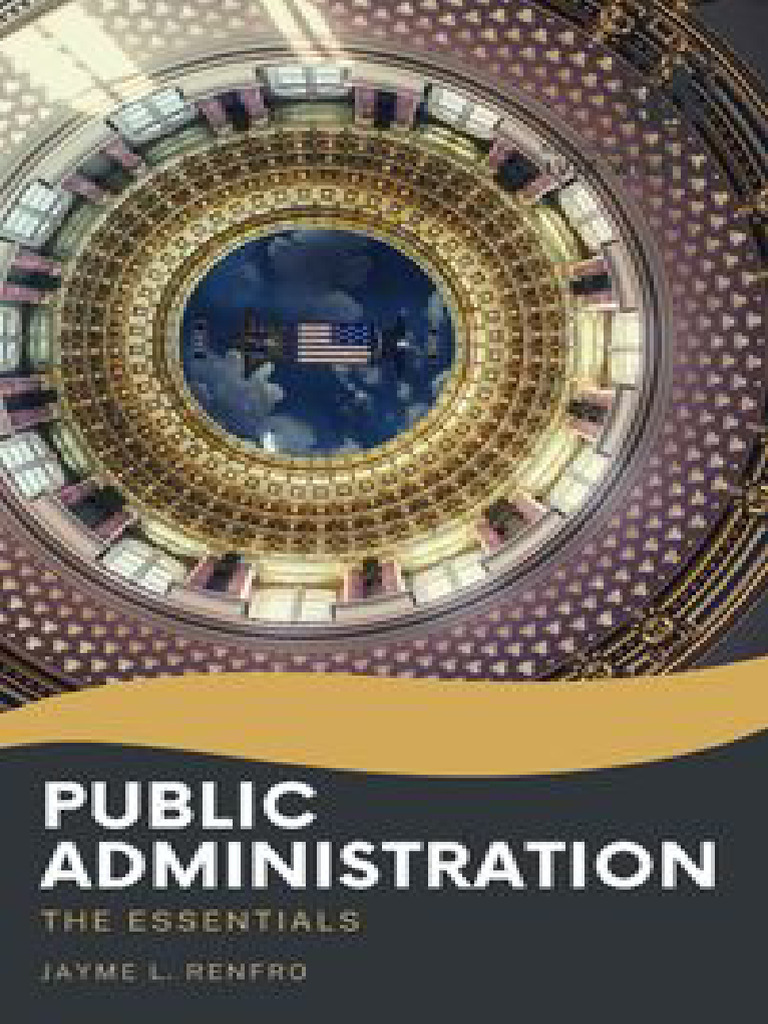 Public Administraction - The Essentials - Full Book | PDF | Cost Of ...