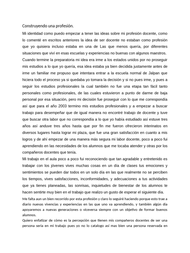 Experiencias Docente Segundo 2025 Pdf